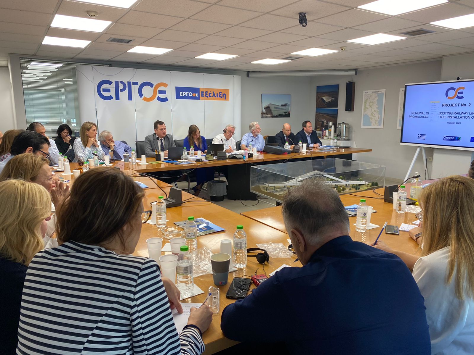 ΕΡΓΟΣΕ: συνάντηση με τον συντονιστή του Διαδρόμου Orient/East-Med ...